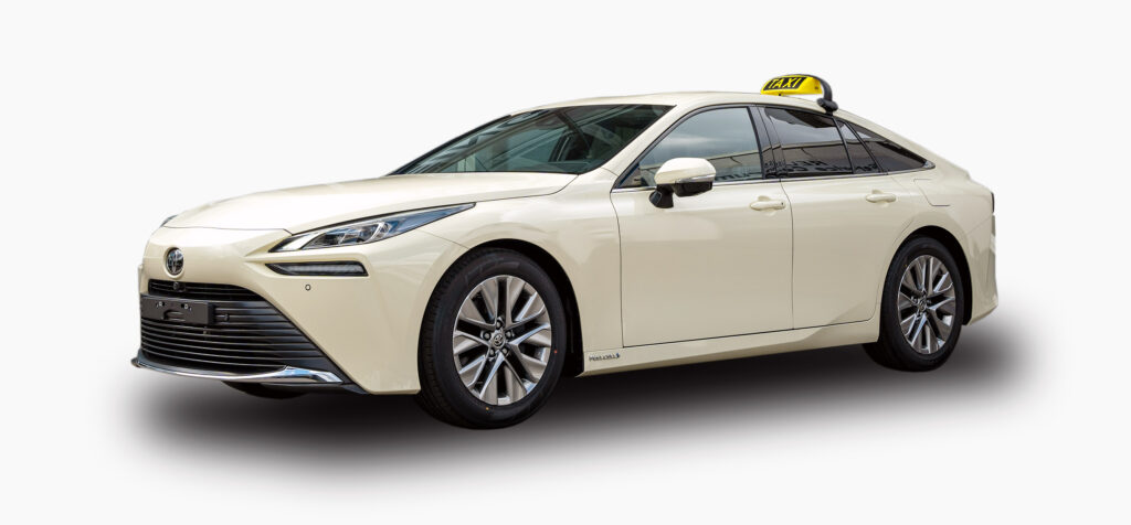 Fahrzeug: Toyota Mirai II – Funkanlagen-Elektronik Heinz Reuss GmbH